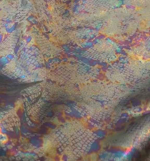 Stacked Purple Oil Slick – LaserNonna